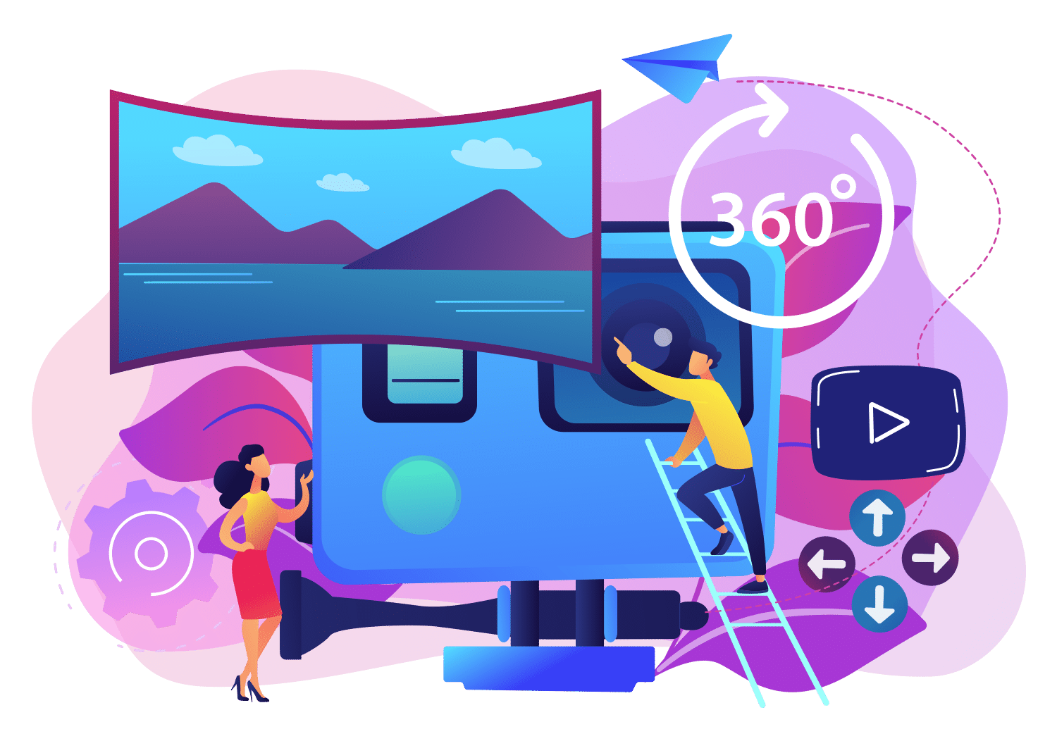Film 360 stopni, panorama video360 - Wirtualne spacery 360 Lightmouse